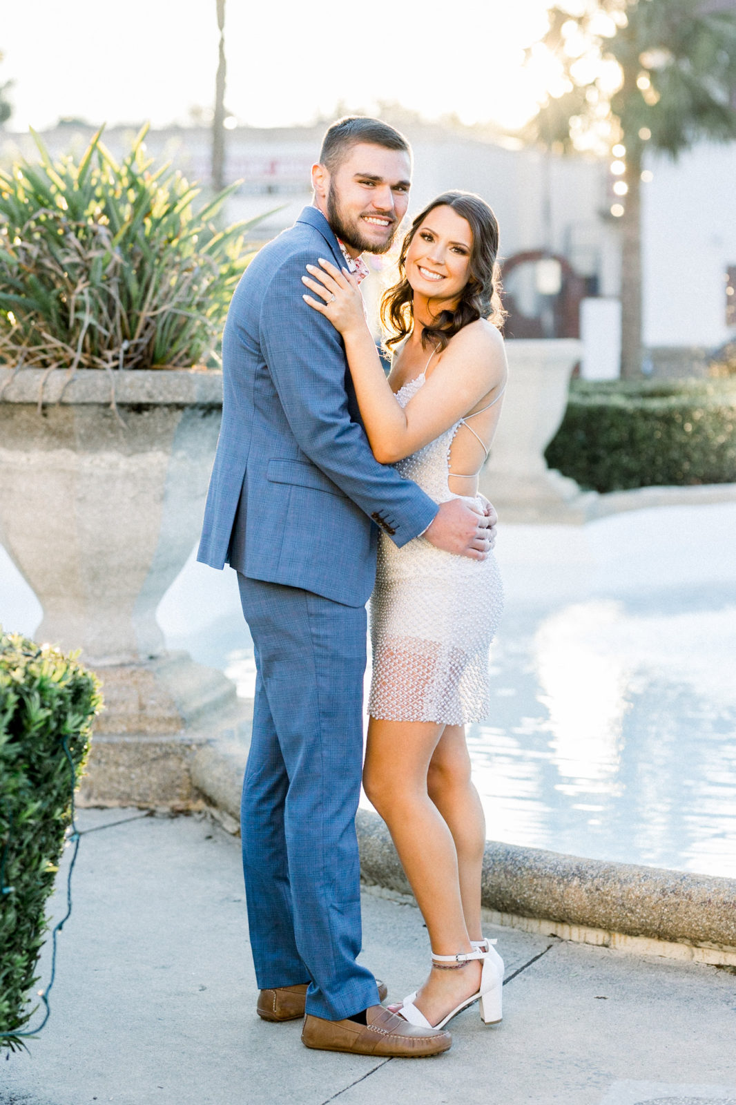 Nathan & Jessica’s Engagement Session in the Heart of St. George Street ...