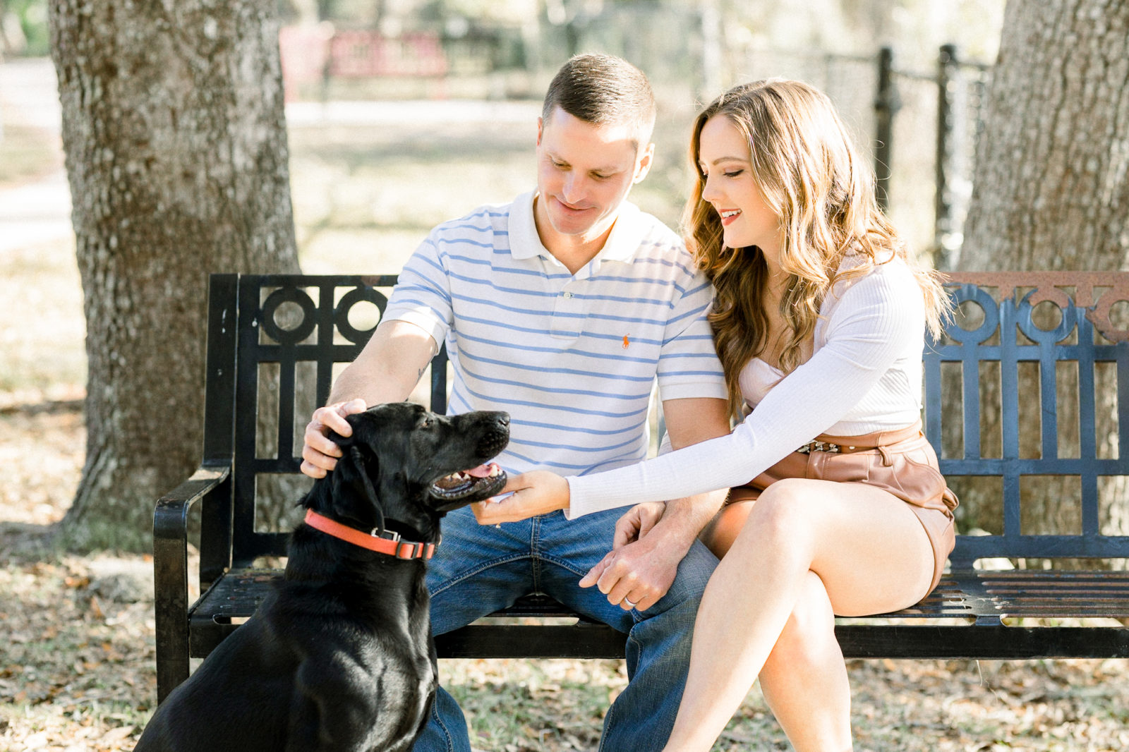 Justin & Abby’s Couple Portraits at Fort Fanning